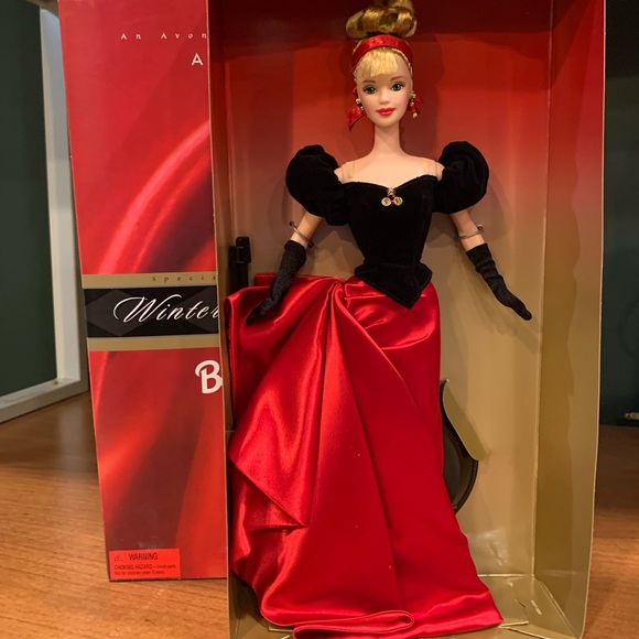 Barbie | Toys | Barbie Winter Splendor Avon Exclusive New In Box ...